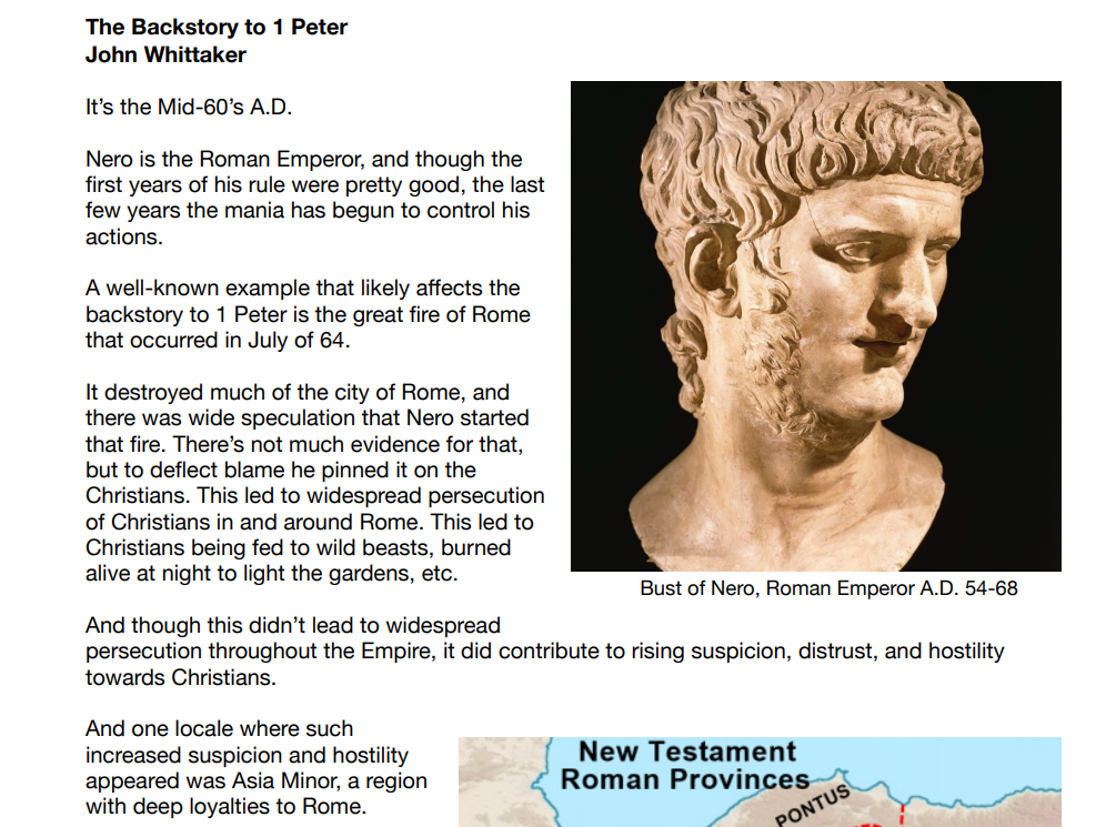 1 Peter - Listener's Commentary